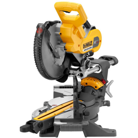 Dewalt DCS727N XR FlexVolt Slide Compound Double Bevel Mitre Saw 250mm ...