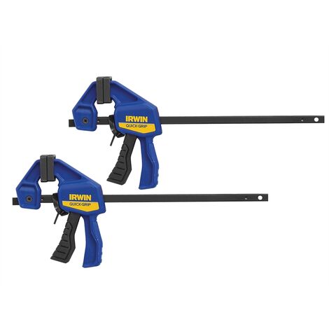 Irwin Quick-Grip T530062EL7 Micro Clamps Twin Pack 100mm 4in Q/G53006N