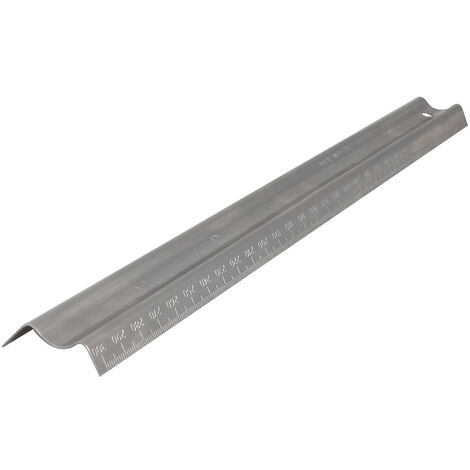 Maun 1774-300 Metric Metal Safety Rule 300mm MAU1774300