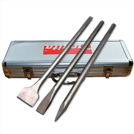 Makita D-40543 3PC SDS MAX Cold Bull Scaling Point Chisel Set 400mm ...