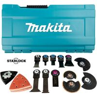 Makita Starlock Multi Tool 44 Piece Set Plunge Segment Blade Sanding ...