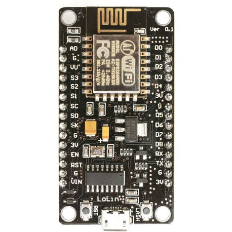 NodeMcu sans fil Lua CH340G V3 basé ESP8266 WIFI Internet des objets module de développement IOT ...