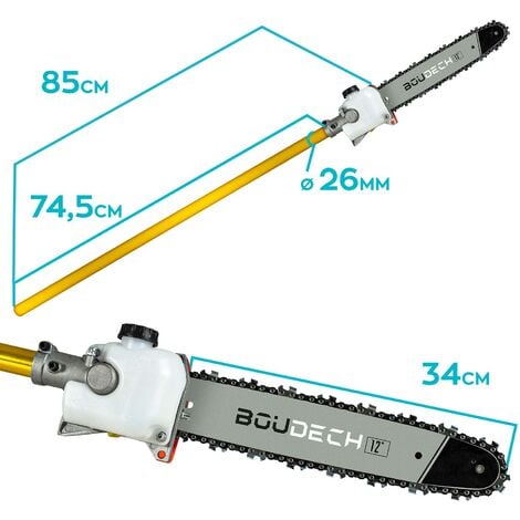 Ersatzwelle f r Freischneider und Trimmer komplett mit Getriebe Kettens genstange Gelenk mit Öltank