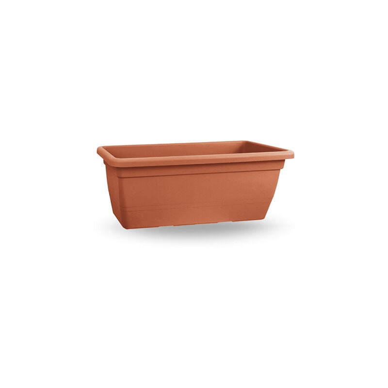 FIORIERA RETTANGOLARE ANTHEA 60CM TERRACOTTA VECA CASSETTA PER FIORI