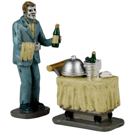 LEMAX ZOMBIE CAMERIERE - SPOOKY SERVICE 42338