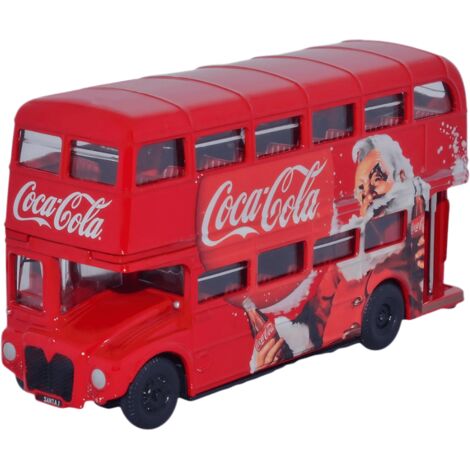 Bus Coca Cola OXFORD ROUTEMASTER modellino natalizio