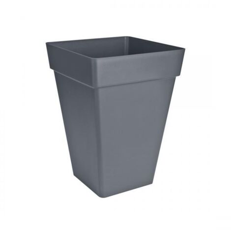 ELHO VASO LOFT URBAN SQUARE HIGH 37CM ANTRACITE