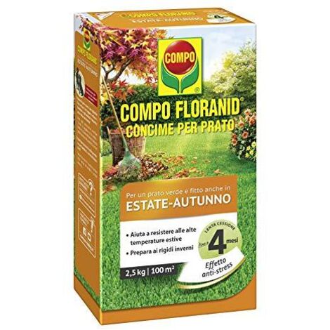 CONCIME SOLIDO FLORANID PER PRATO ANTISTRESS 2,5KG