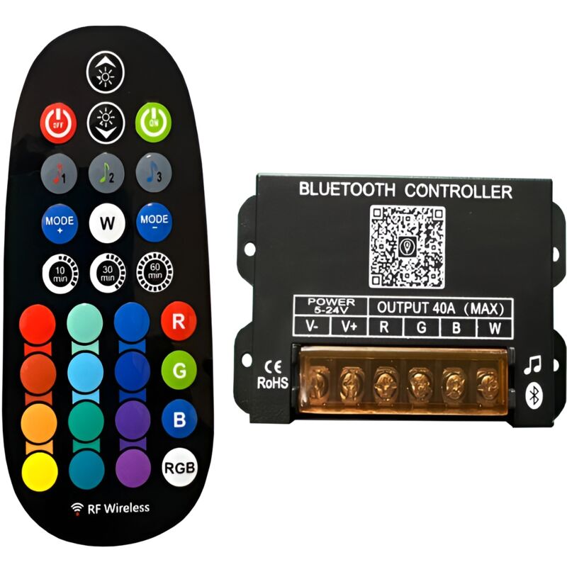 Bluetooth App RF Musical LED Controller 29 Tasten [HLP-YS-BLE-RGBW]