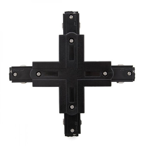 + Stecker 3-Phasen-Spur Schwarz