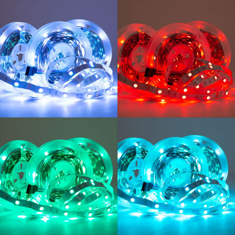 Strip Kit 108W 4.500Lm 450 LEDs 15 Meter RGB Blister Transformator ...