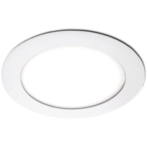 LED-Platte 9W 720Lm PF 0,99 Weißer Rahmen 24V
