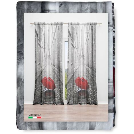 TENDA PARIGI CON L'OMBRELLO cm.160X240 confezionata MADE in ITALY misto ...