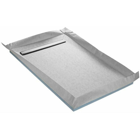 Duschwannensystem für geflieste Duschböden LINEBOARD 90 x 90 cm