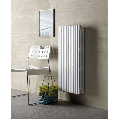 Radiateur fonte rideau - Hauteur 880mm - Longueur 360mm - 990 watt - 6 ...