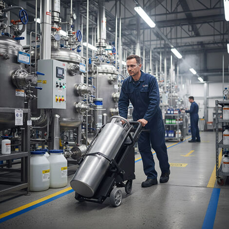 Diable électrique basculeur - Charge haute - Charge max 400kg - DBM400/CC