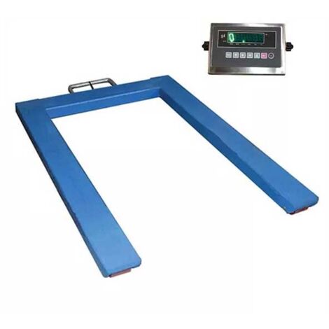 Pèse palette manuel 1T - Balance à haute précision 0,1% - Transportable ...