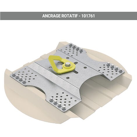 Point d'ancrage fixe - Bac acier - 100751
