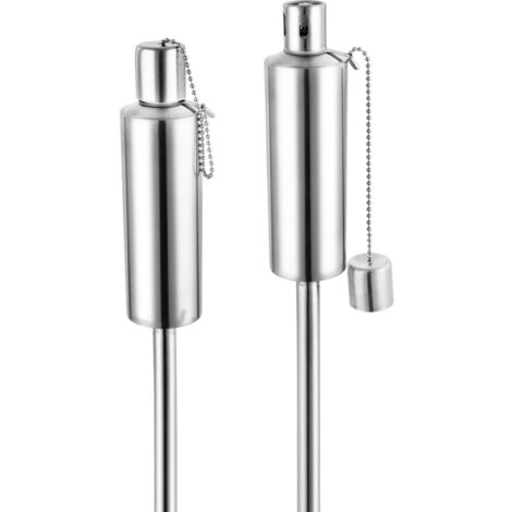 Torche de jardin pour soirée éclairage extérieur huile paraffine x12 ...