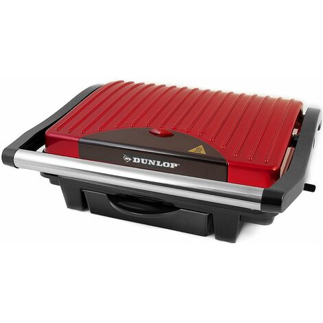 Dunlop® Tischgrill Elektrogrill Grill Maker Kontaktgrill Sandwich Panini