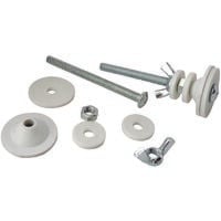 Lot de 2 fixations pour fixer le réservoir de WC sur la cuvette