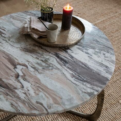 Table basse en marbre Valou