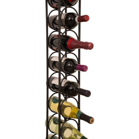 Portavasos de vino Portabotellas de hierro forjado Bodega 106x15 ...