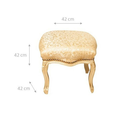 Taburete reposapies estilo