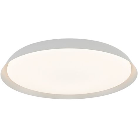 PISO plafonnier Métal et plastique Blanc LED integrée 1600 Lumens 2200 ...