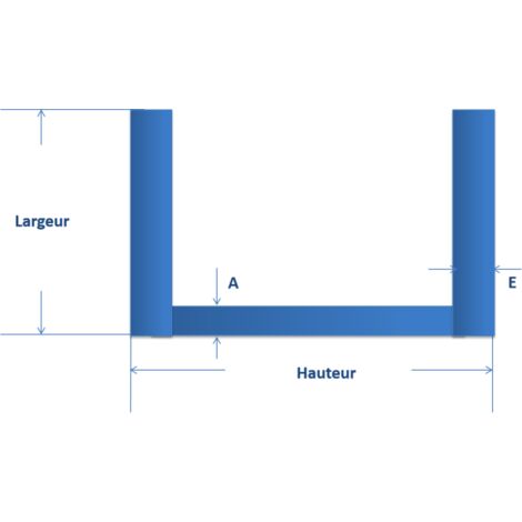 Poutre UPN 140 Longueur - 2 metres