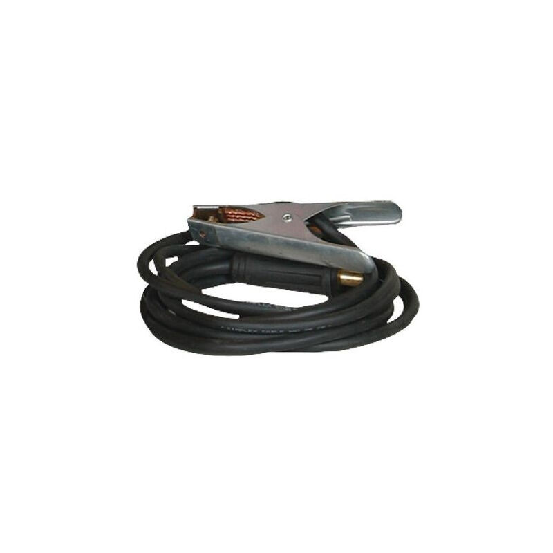 Cable de 4 m con pinza para masa 25 mm2 - KS 25/9 mm - pinza 200 A