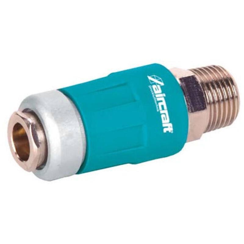 Conector rápido DIN con una sola mano varias medidas 3/8" Rosca externa