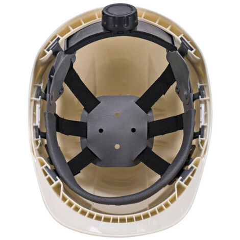 Casco aireado de 6 puntos y ruleta ajustable Endurance Glowtex PORTWEST ...