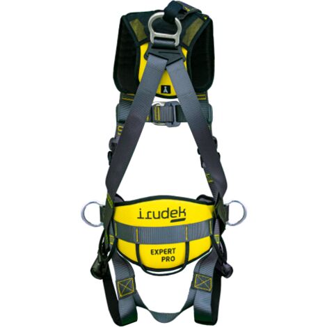 Arnés de seguridad con cinturón de posicionamiento IRUDEK Expert Pro 100 M