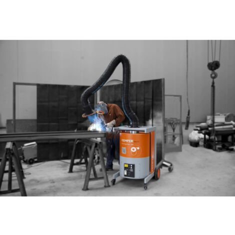 Aparato móvil de aspiración y filtrado para humos de soldadura alta capacidad MaxiFil KEMPER ...