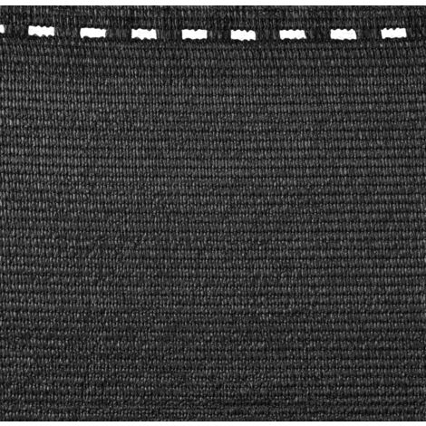 Filet Brise-Vue Toile PEHD - 300gr au m2 coloris Gris Anthracite - 1 ...