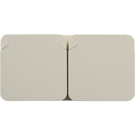 DEBFLEX - CYKLONE IP55 Prise 2P+T Double FR H Sable - 730453 - ORIGINE ...