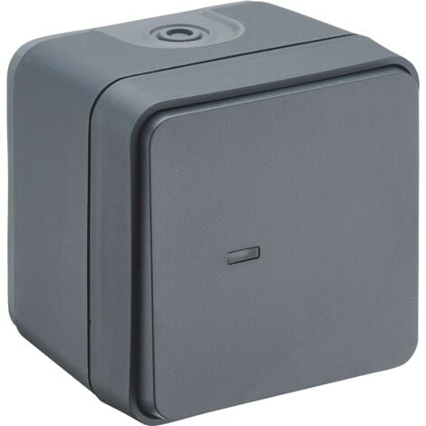 DEBFLEX - CYKLONE IP55 Va et Vient Lumineux Anthracite