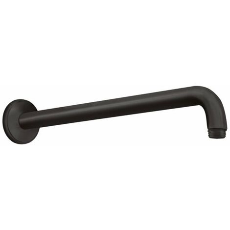 Hansgrohe Aktiva - Braccio doccia 39 cm, nero opaco 27413670