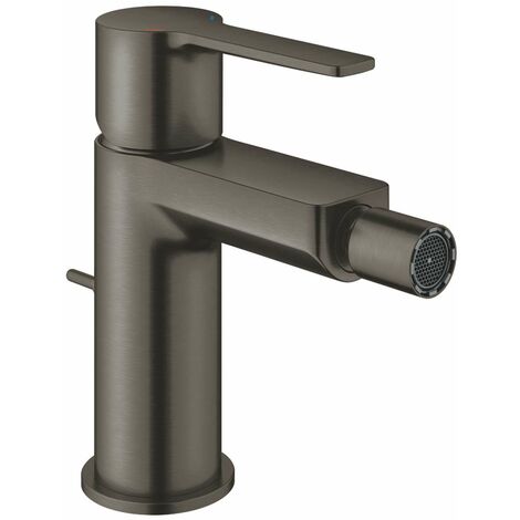 Grohe Lineare - Miscelatore per bidet, con sistema di scarico, Hard ...