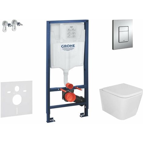 Grohe Rapid SL - Set con modulo di installazione, vaso WC Arkas e ...