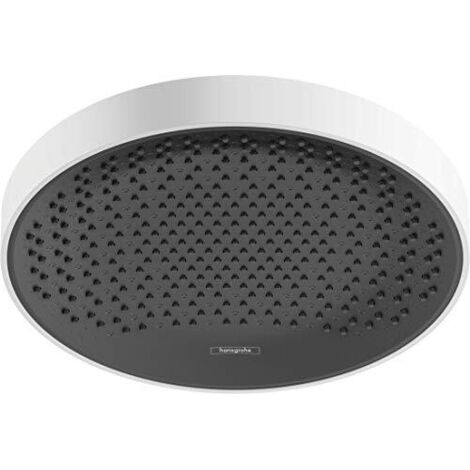 Hansgrohe Rainfinity - Soffione doccia 360, getto singolo, bianco opaco ...