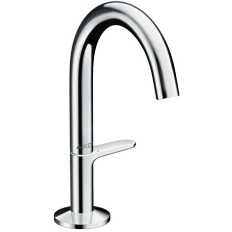 Axor One - Miscelatore da lavabo, con sistema di scarico Push-Open ...