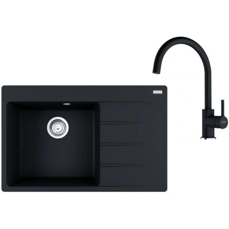 Franke Set - Set da cucina G272O, lavello in fragranite CNG 611-78 TL/2 ...