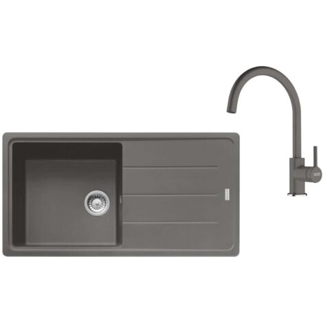Franke Set - Set da cucina G280ŠK, lavello in fragranite BFG 611 e ...