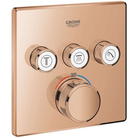 Grohe Grohtherm SmartControl - Miscelatore termostatico ad incasso, per ...