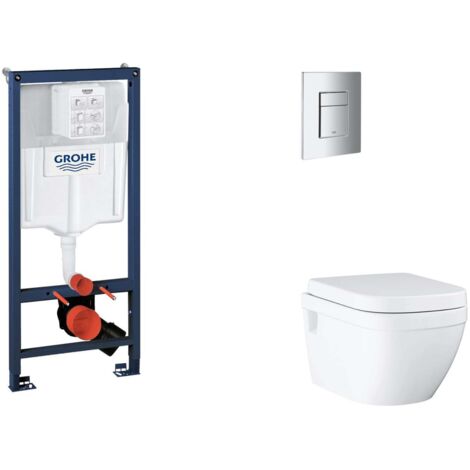 Grohe Rapid SL - Set con modulo d'installazione per WC a parete ...