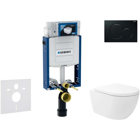 Geberit Combifix - Set con modulo di installazione, vaso WC Vortex e ...