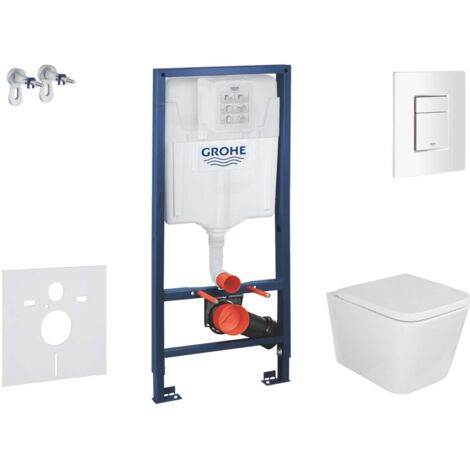 Grohe Rapid SL - Set con modulo di installazione, vaso WC Arkas I e ...