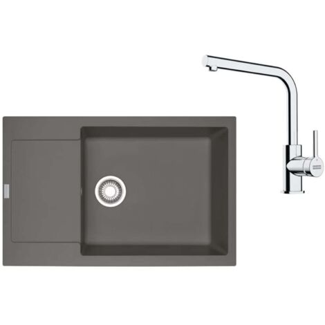 Franke Set - Set da cucina G261ŠK, lavello in fragranite MRG 611-78 BB ...